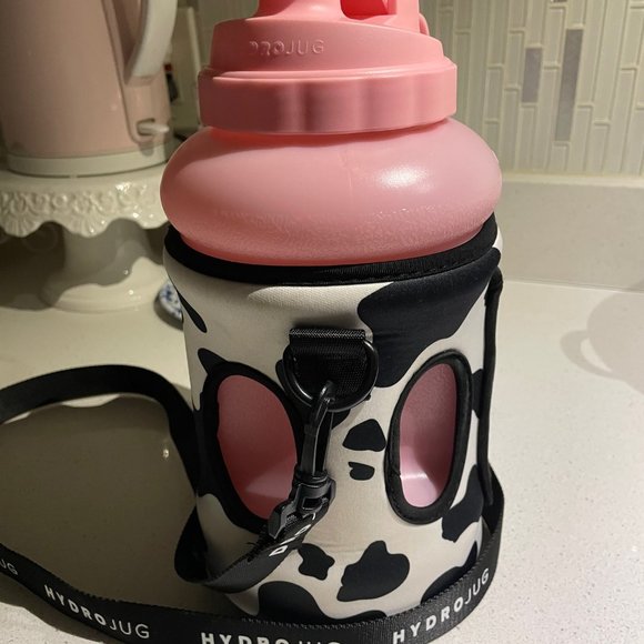 HydroJug | Other | Hydrojug Set Pink Jug With Cow Sleeve | Poshmark